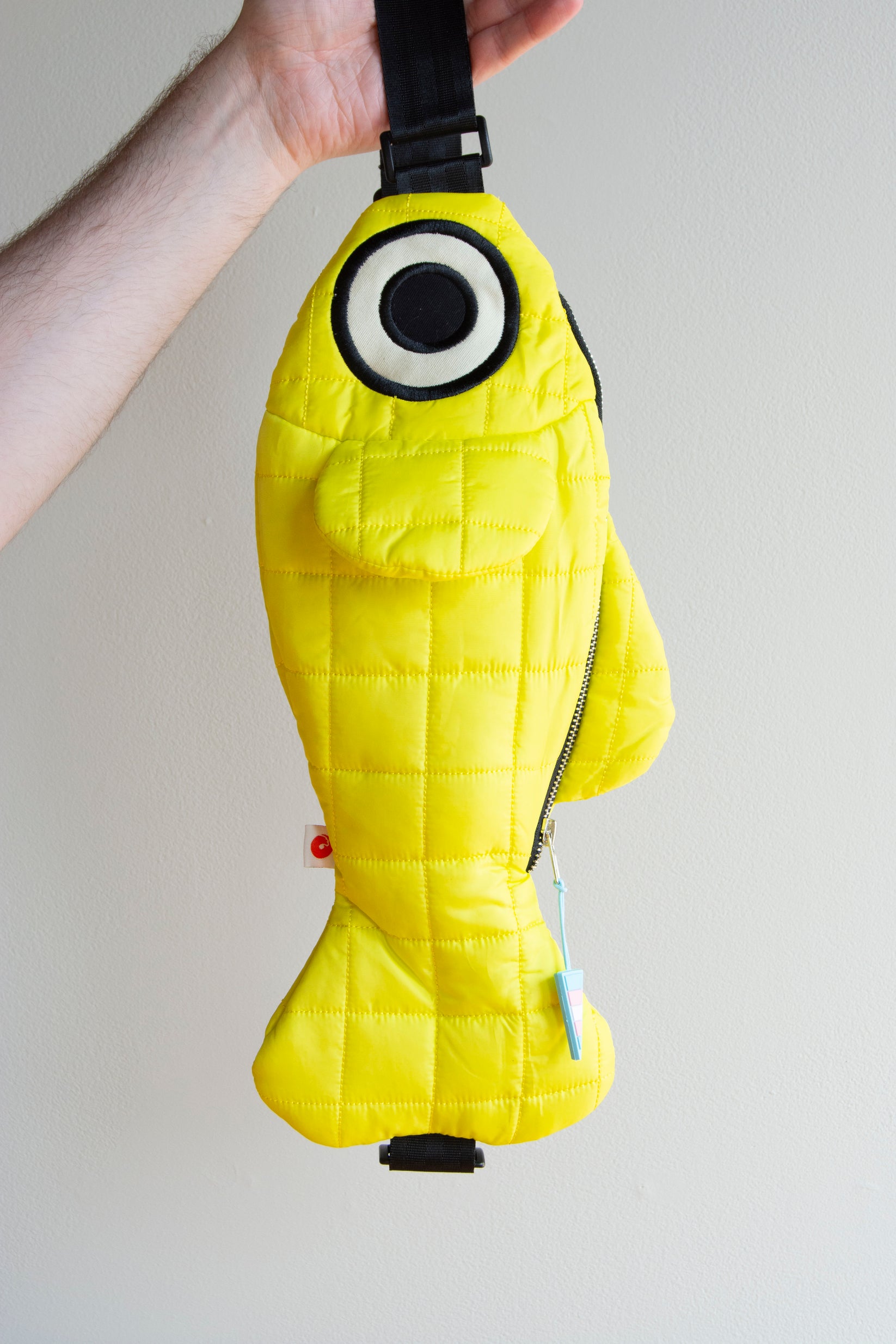 The Fish Bag - Sporty Yellow – Curlworks