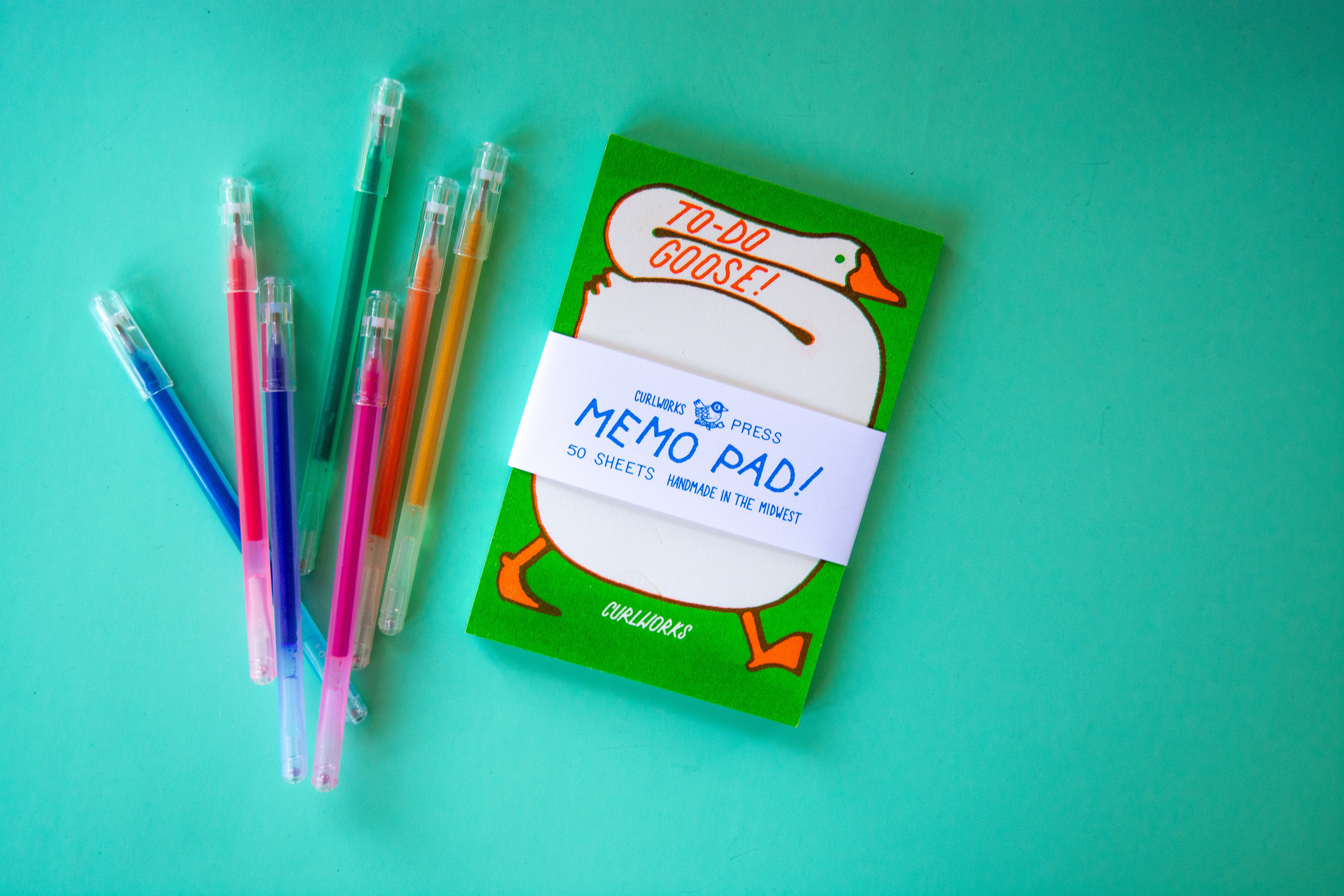 To-Do Goose Memo Pad – Curlworks