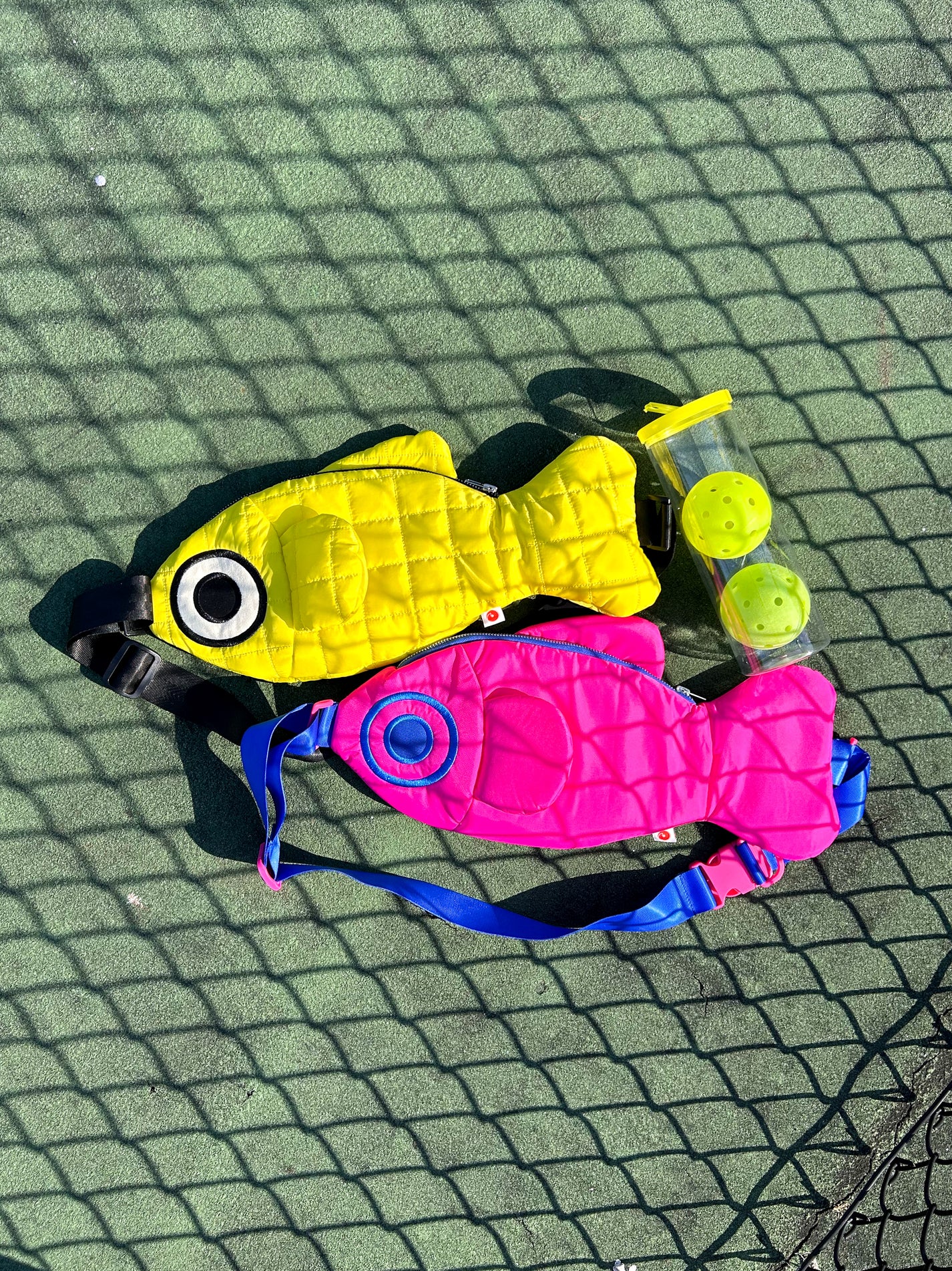 The Fish Bag - Sporty Pink – Curlworks
